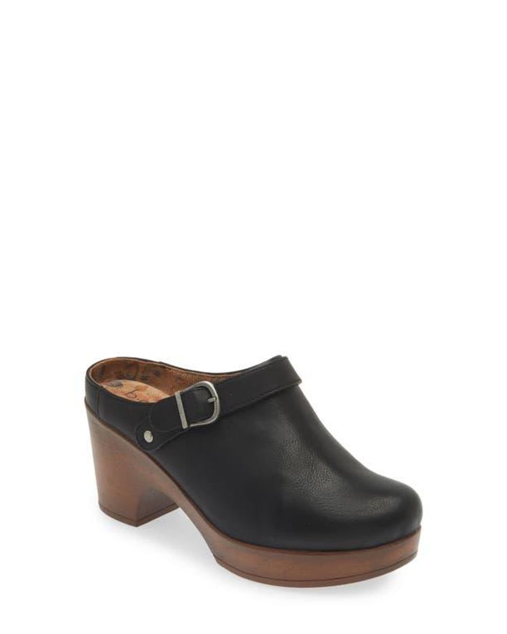 B O C Liv Clog Heel in Black | Lyst