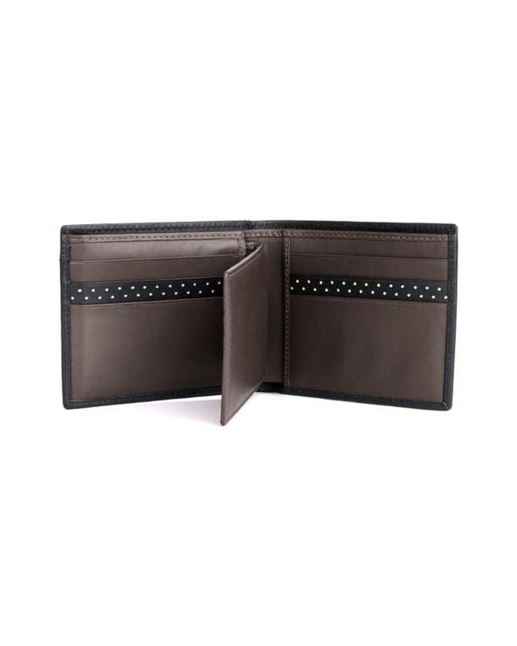 Buxton Rfid Convertible Thinfold Leather Wallet in Black for Men | Lyst