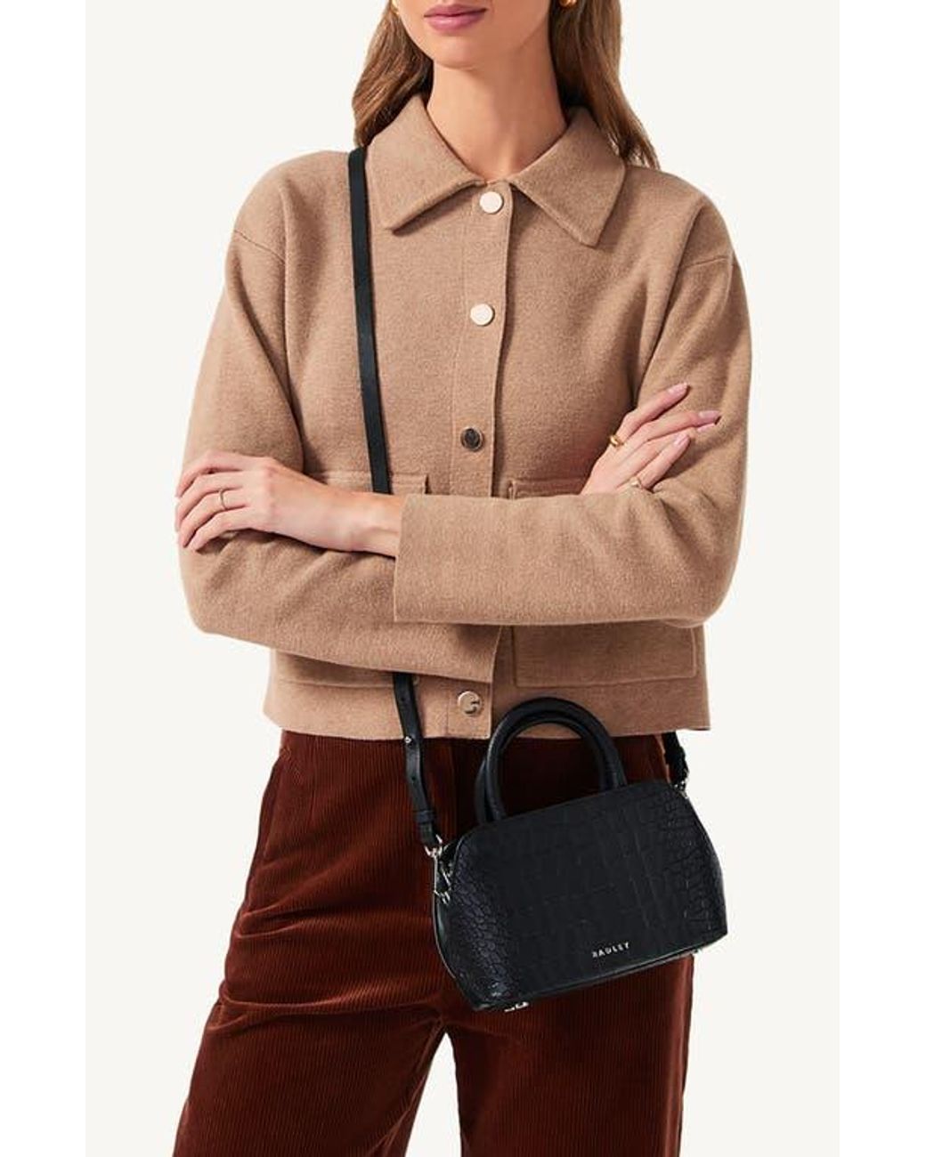 Radley Liverpool Zip Crossbody Bag in Black | Lyst