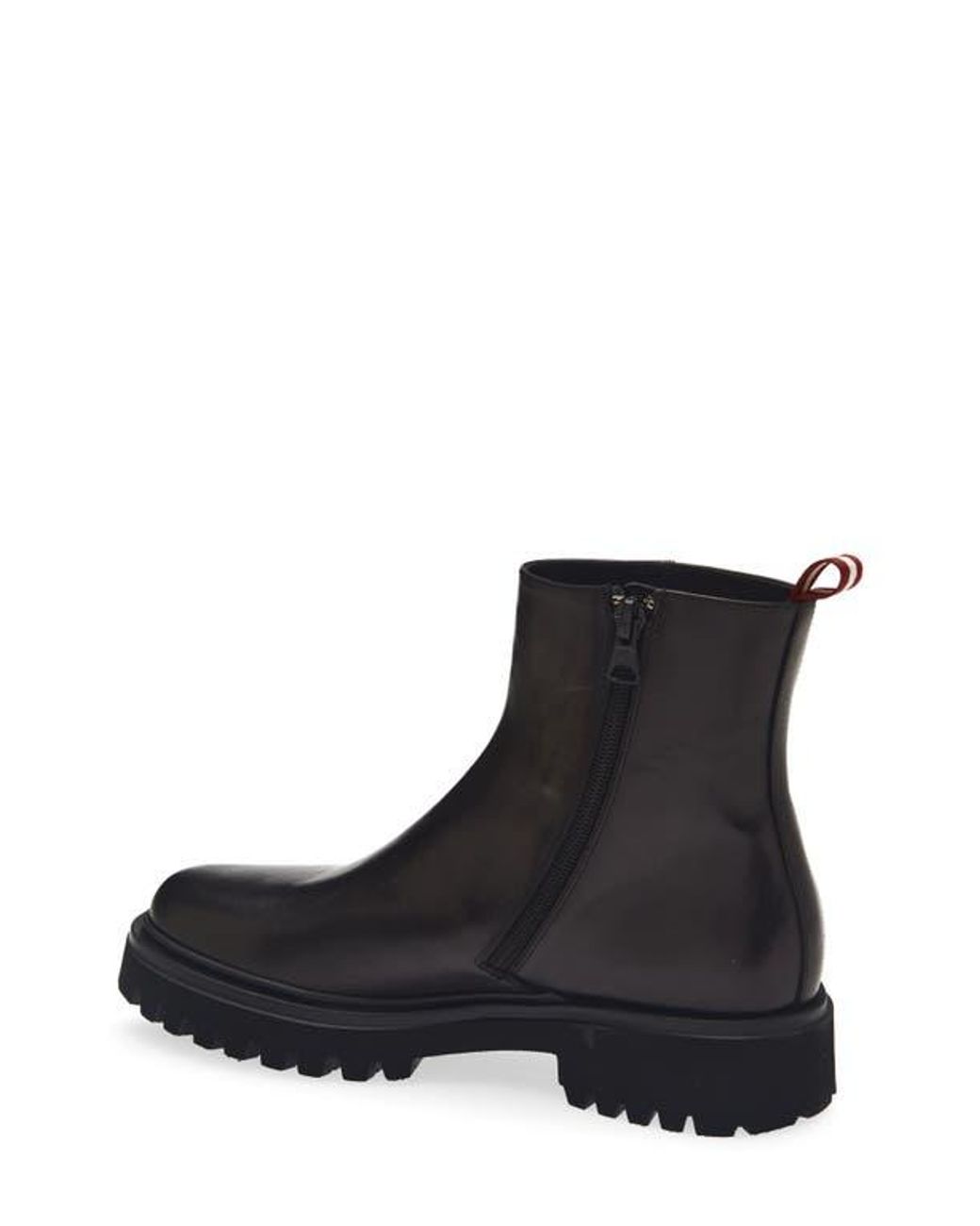 Bally Odran Leather Boot in Black for Men | Lyst