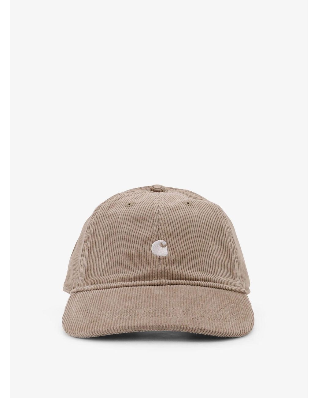 Carhartt Harlem Corduroy Baseball Cap in Natural for Men | Lyst UK