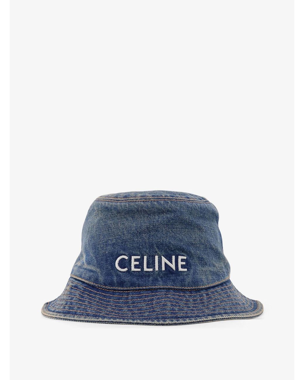 Celine Denim Cloche in Blue for Men | Lyst