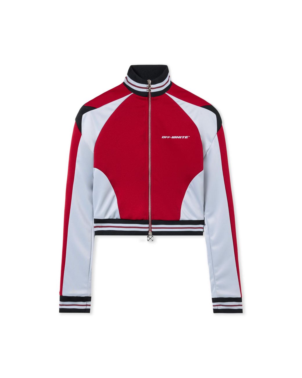 Off-White c/o Virgil Abloh Track Star Jacket in Red | Lyst