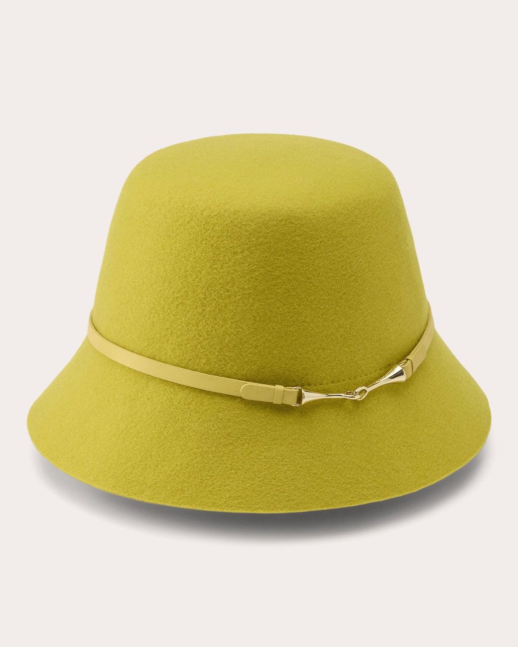 Helen Kaminski Liv Wool Felt Bucket Hat in Yellow | Lyst