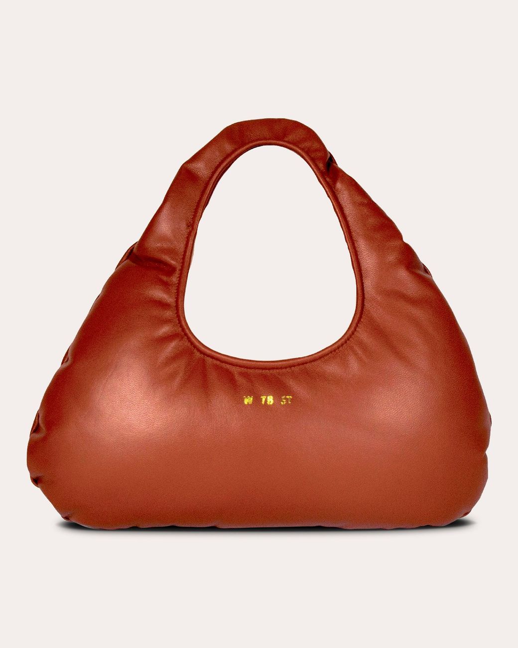 W 78 ST Micro Cloud Leather Tote in Brown | Lyst