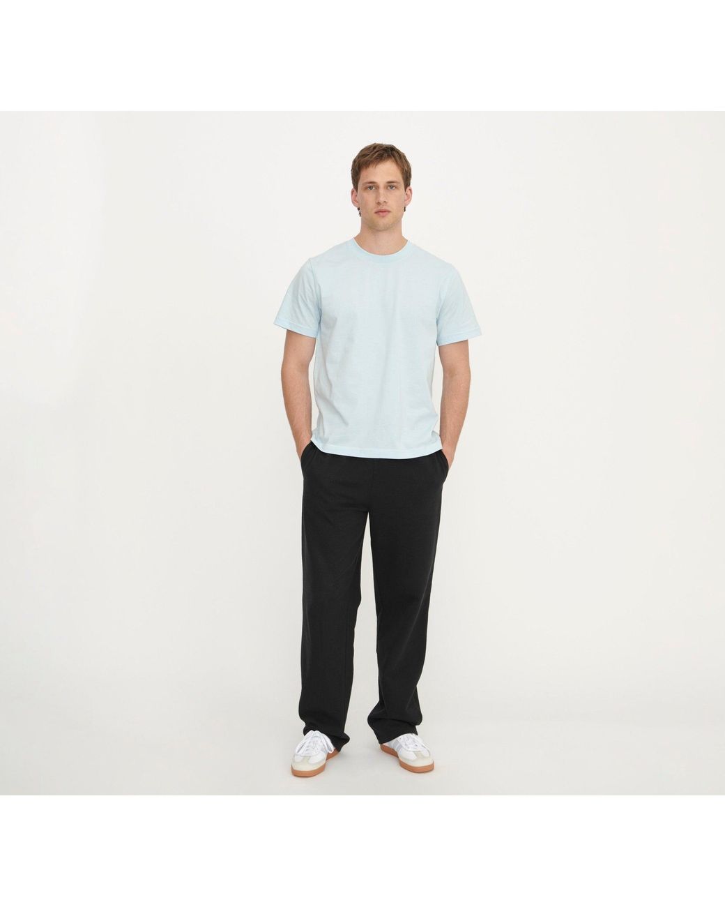 Organic Basics True Boxy Fit Tee in White for Men | Lyst