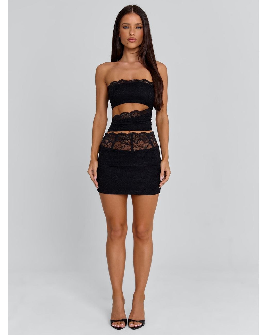 Outcast Savana Mini Dress in Black | Lyst