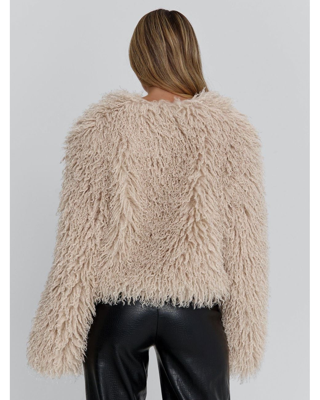 Outcast Mirada Jacket in Natural | Lyst