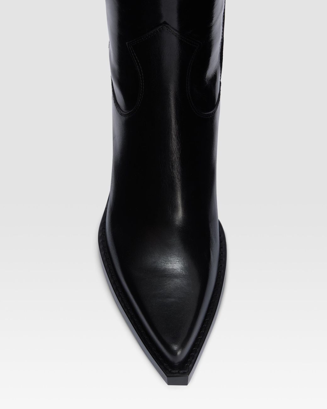 Paris Texas Texan Boots in Black | Lyst