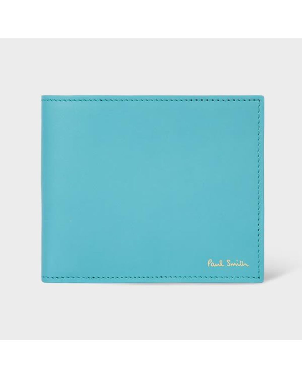 Paul Smith Leather 'Signature Stripe' Interior Billfold And Coin Wallet ...