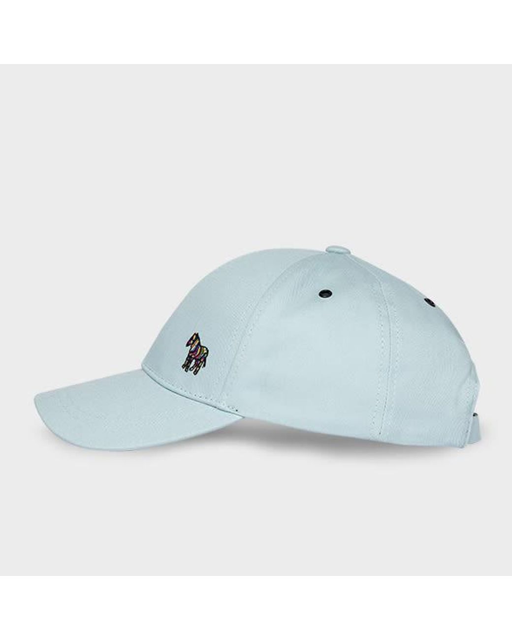 Paul Smith Light Zebra Logo Baseball Cap in Blue for Men | Lyst UK