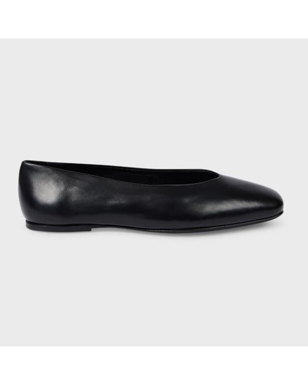 Paul Smith Leather 'Topanga' Ballet Flats in Black | Lyst UK