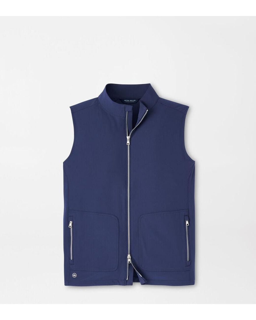 Peter Millar Contour Gilet in Blue for Men | Lyst UK