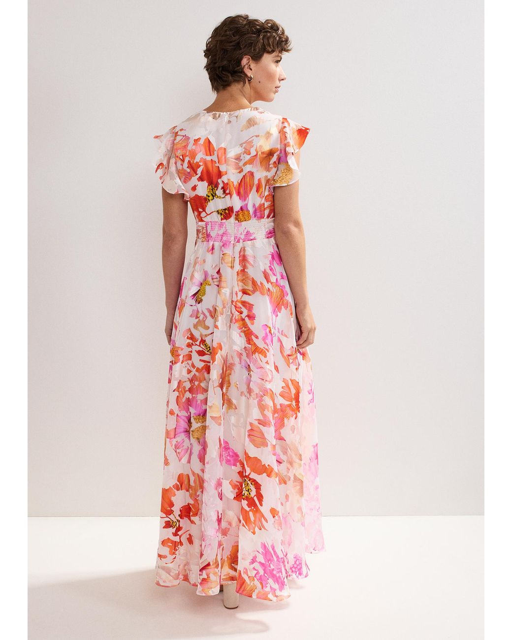 Phase Eight Liana Burnout Dress in Pink | Lyst UK