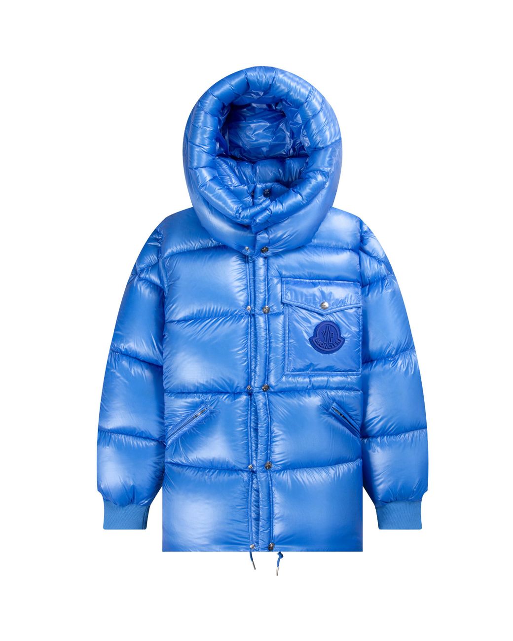 Moncler Lamentin Large Pocket Logo Light in Blue for Men | Lyst UK