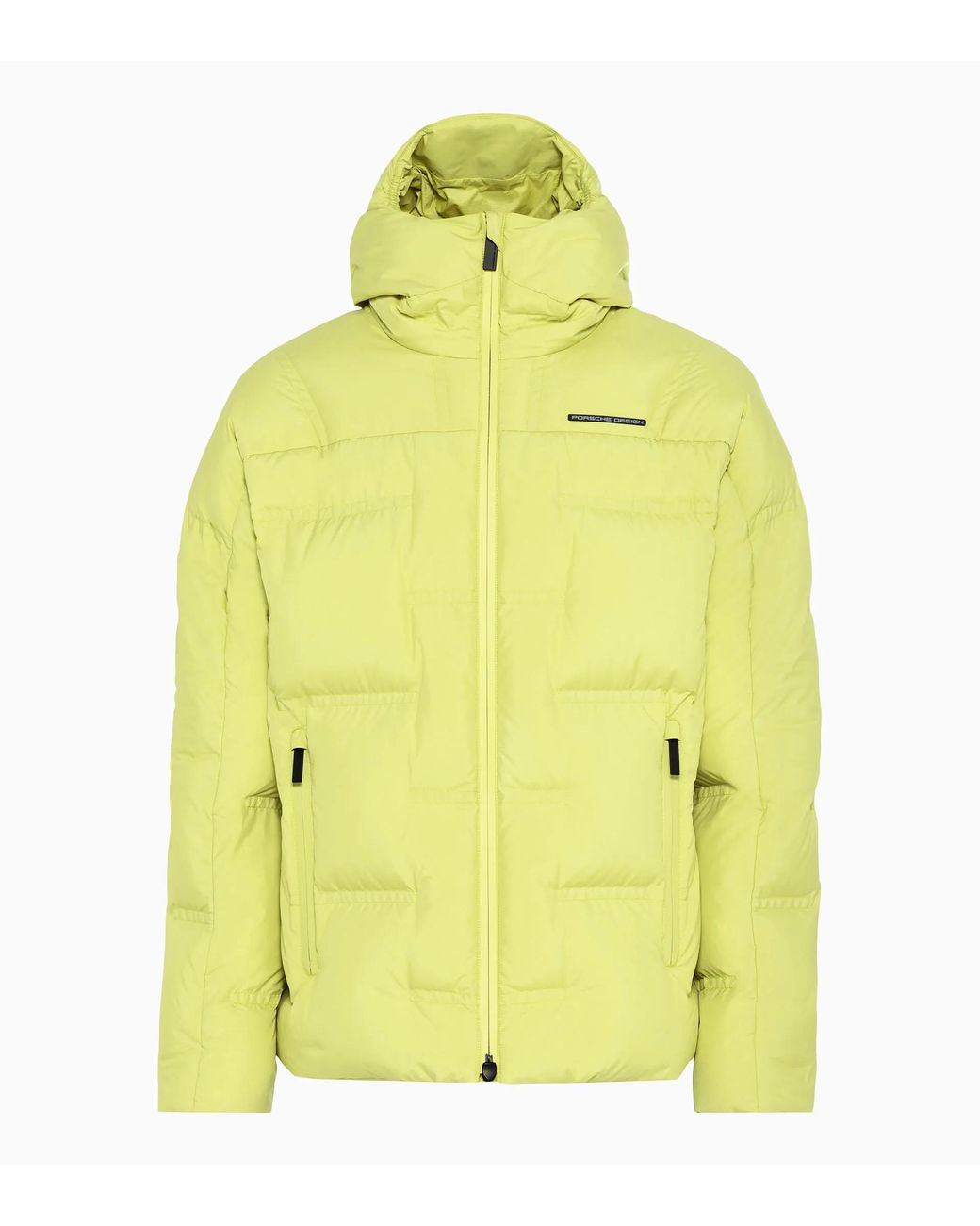 Porsche Design Padded Jacket in Yellow for Men | Lyst UK