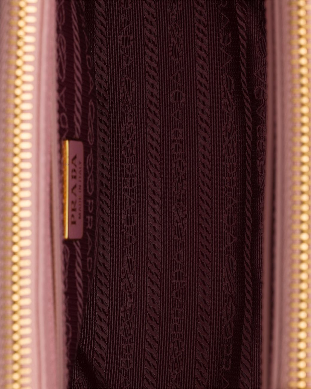 Prada Galleria Mini Saffiano Leather Bag in Pink | Lyst