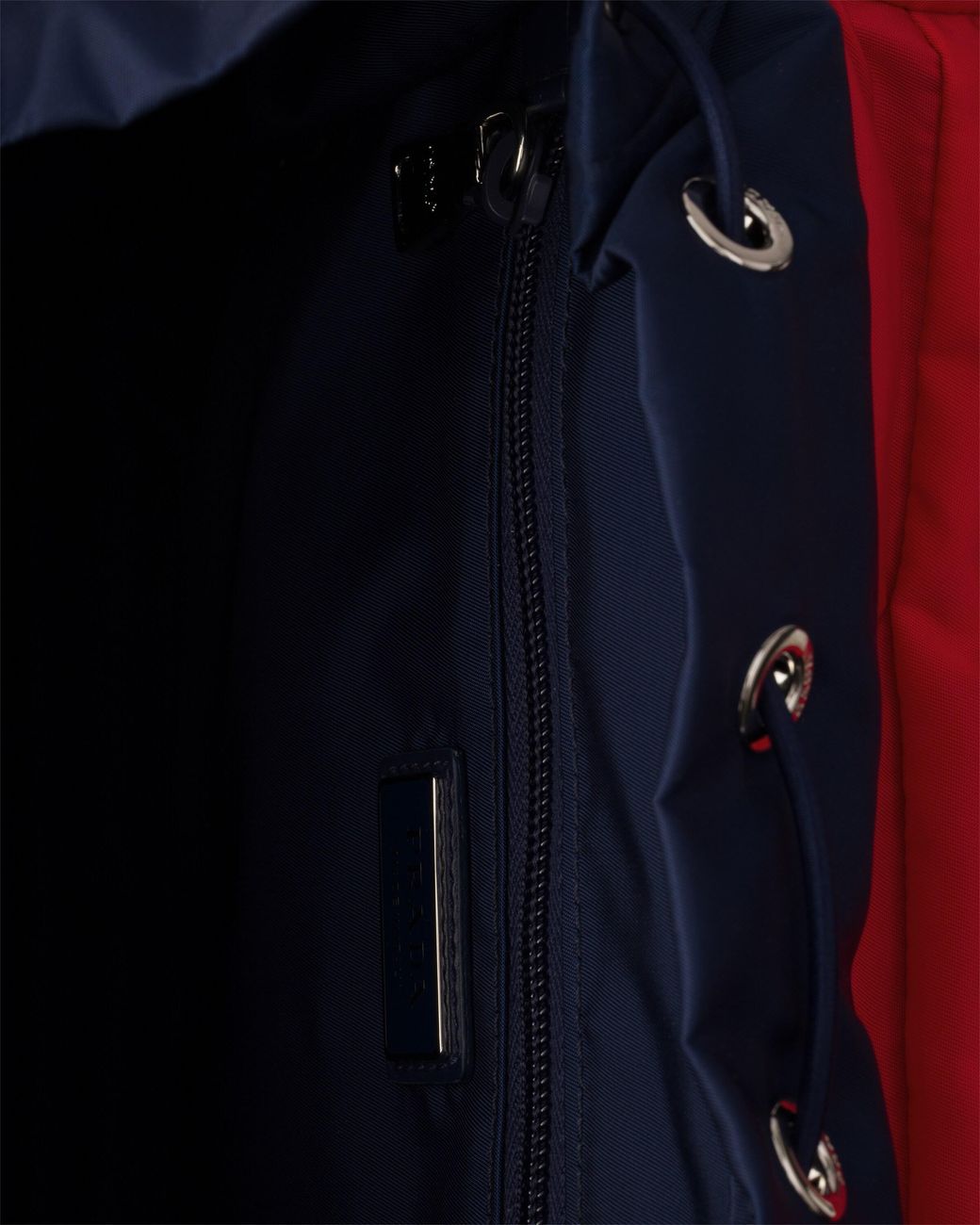 Prada Re-Nylon Backpack, Baltic in Red for Men | Lyst