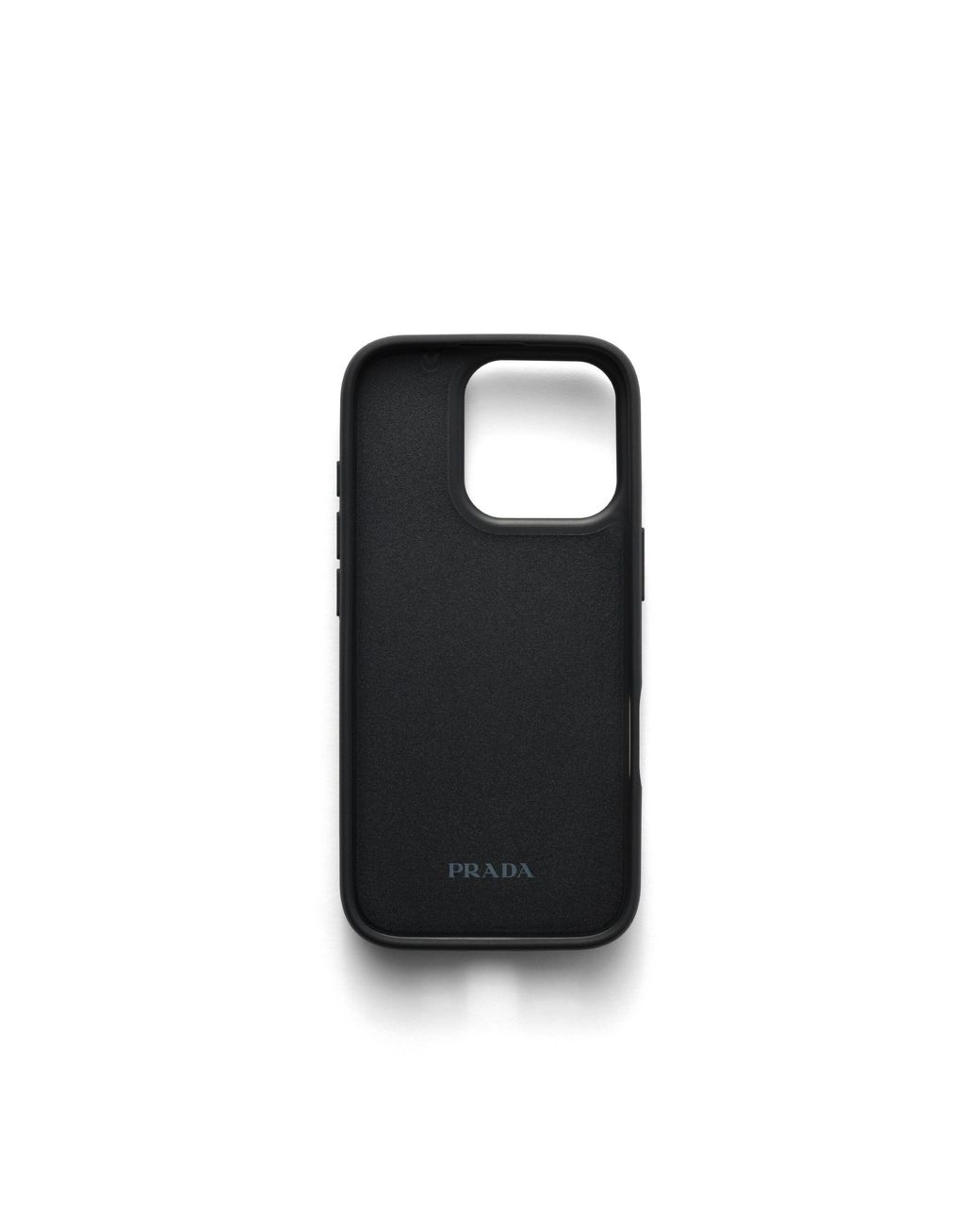 Prada Saffiano Leather Case For Iphone 16 Pro in Black | Lyst