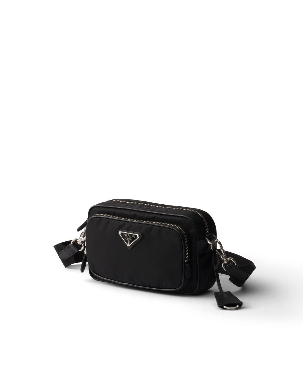 Prada Re-Nylon Mini Shoulder Bag in Black | Lyst