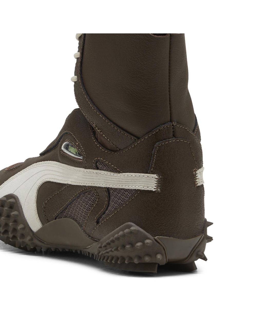 PUMA Mostro Mid Mid-Top Sneakers in Brown | Lyst