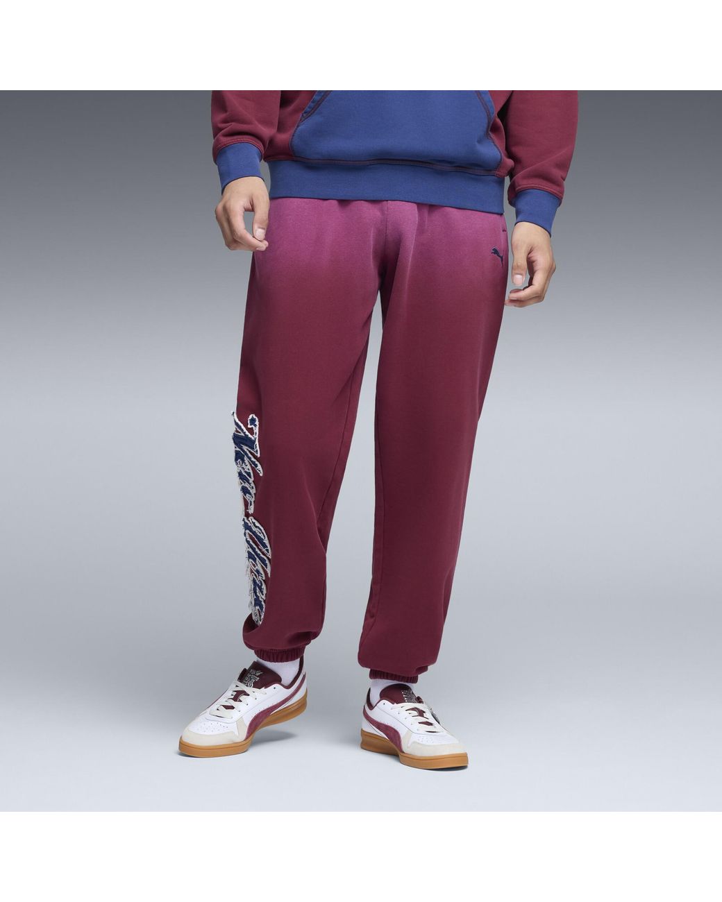 PUMA Wardrobe Essentials Nyc Sweatpants in Purple for Men | Lyst