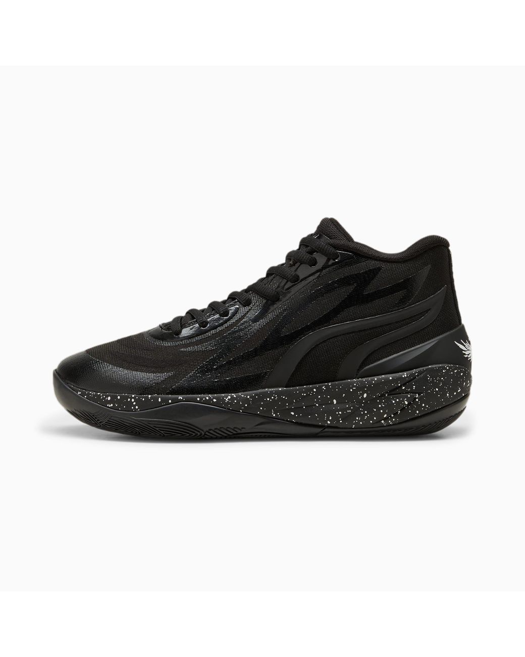 PUMA Mb.02 Basketball Shoes in Black for Men | Lyst UK