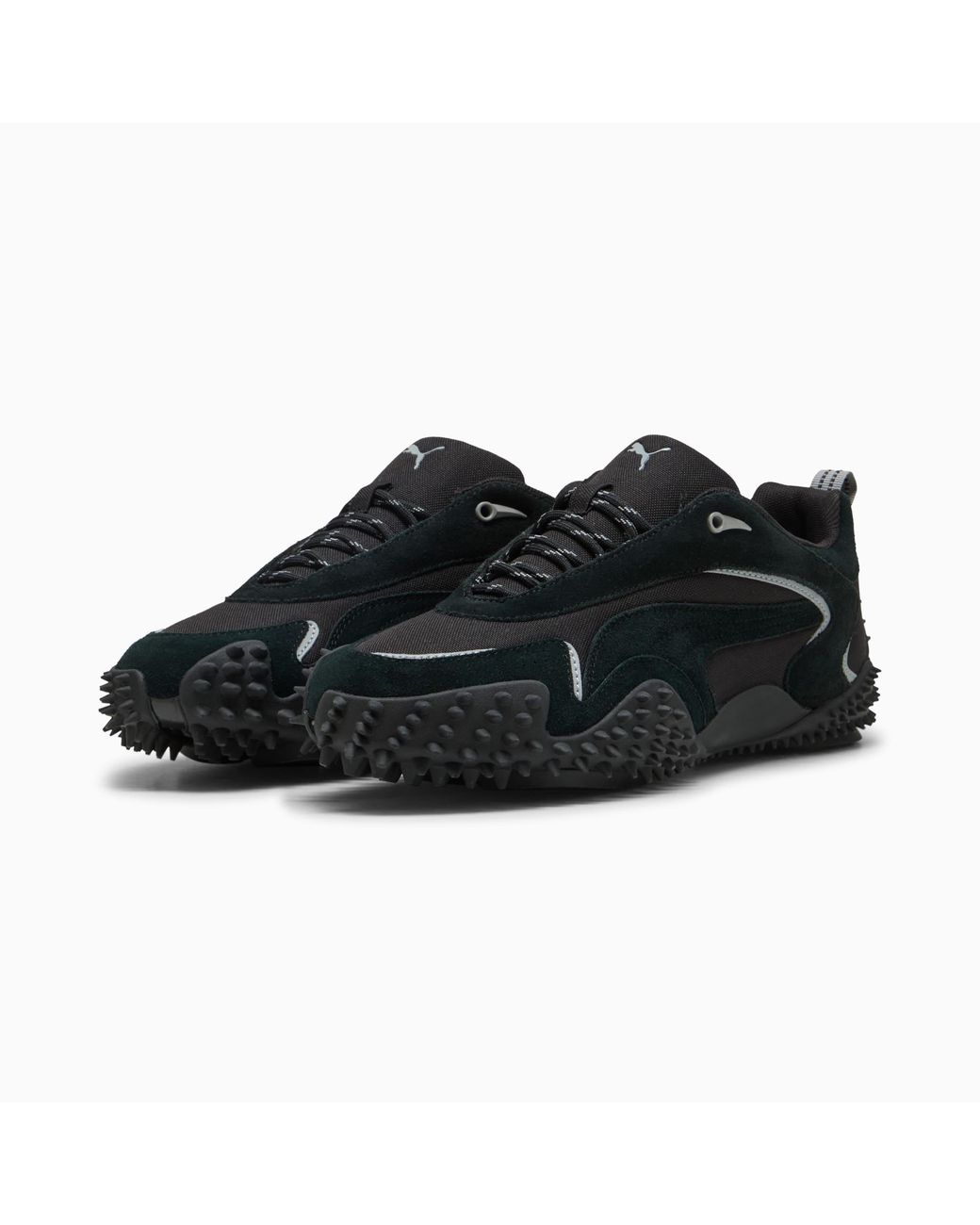 PUMA Mostro Xc Prime Sneakers /Flat Mid in Black | Lyst UK