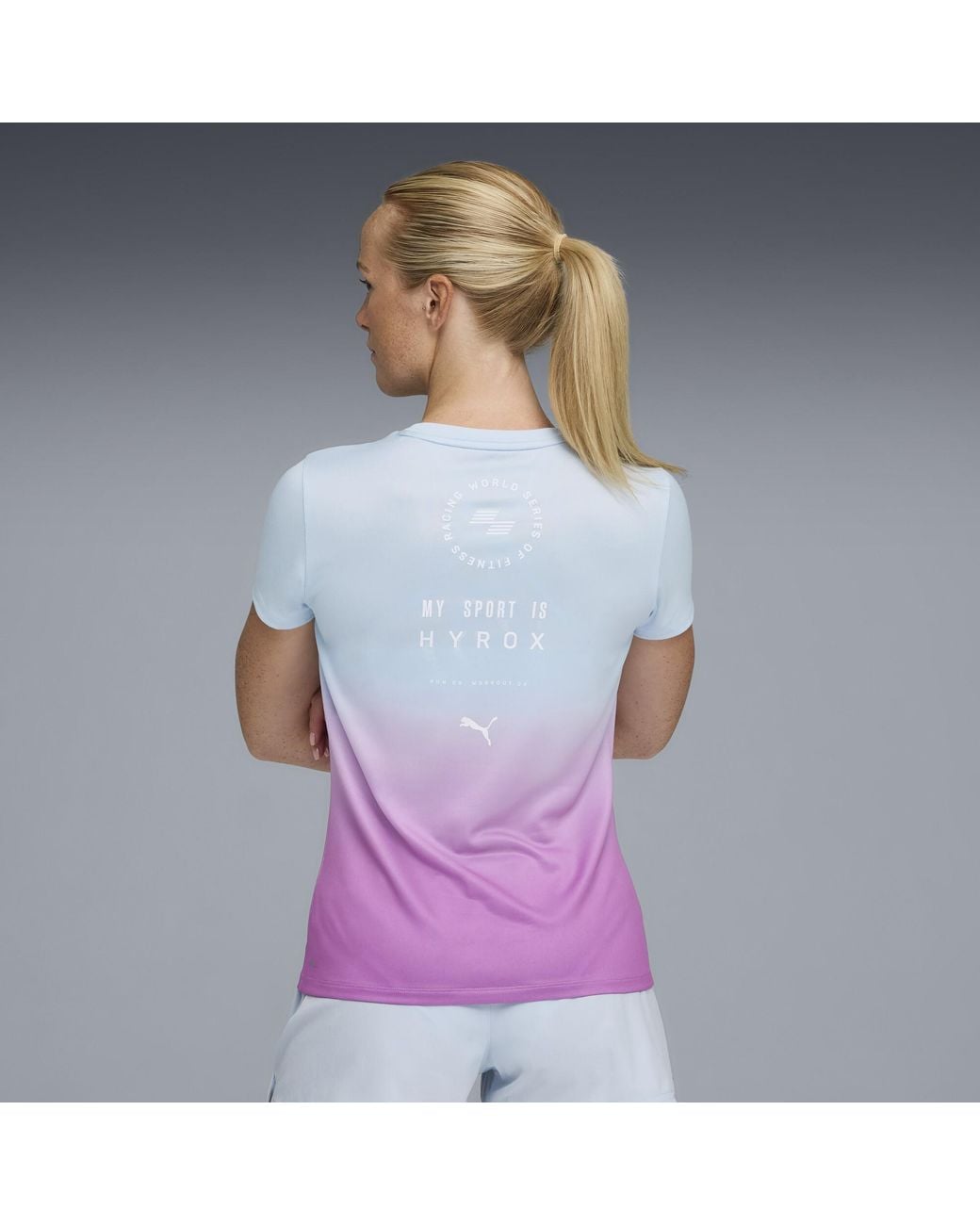 PUMA X Hyrox Graphic T-Shirt in Purple | Lyst