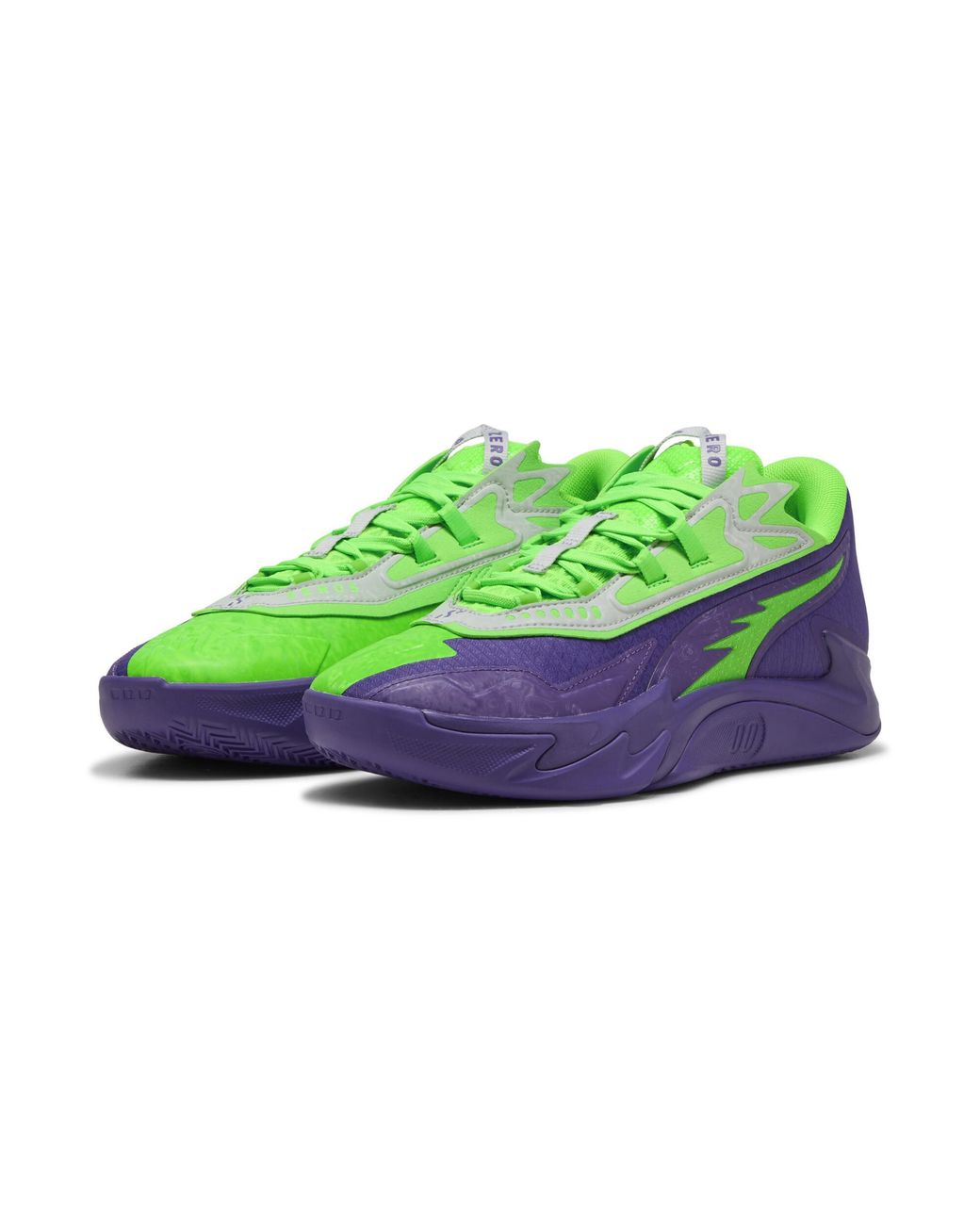 PUMA Scoot Zeros Ii Nxtpro Hoops Basketball Shoes in Green for Men | Lyst