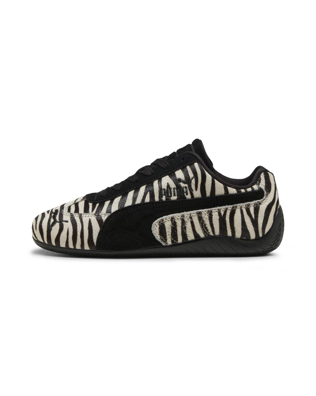 PUMA Speedcat Zebra Animal Print Sneakers in Black | Lyst