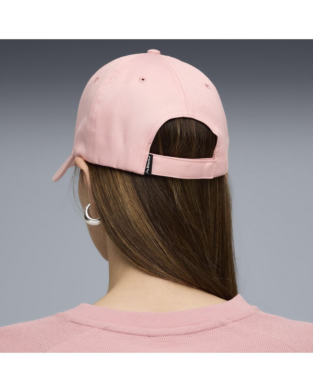 PUMA Essentials Metal Cat Baseball Cap in Pink | Lyst UK