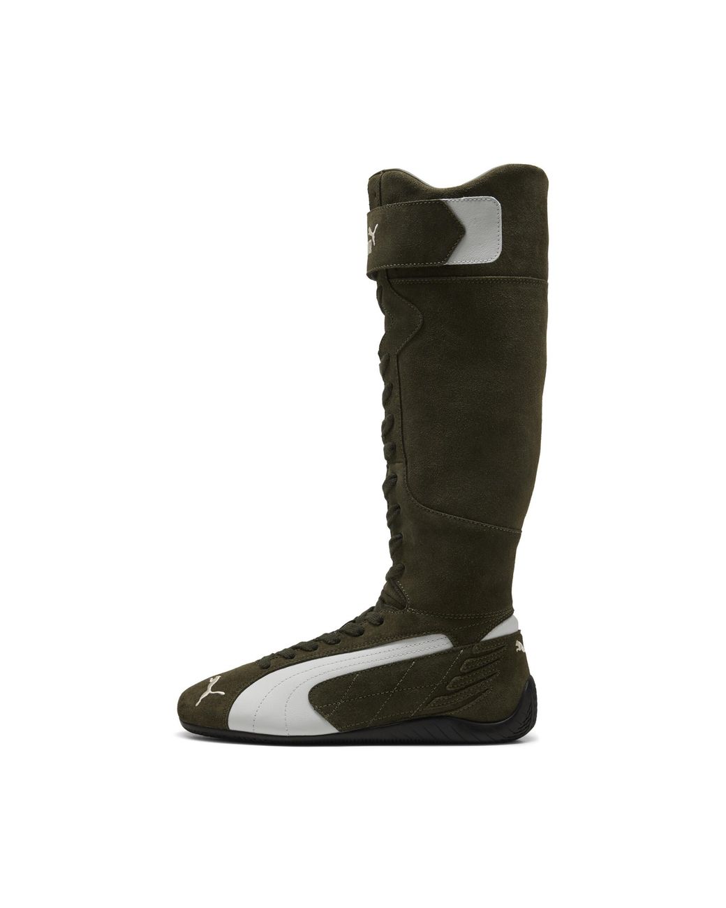 PUMA Speedcat Boot Knee-High Boots in Black | Lyst