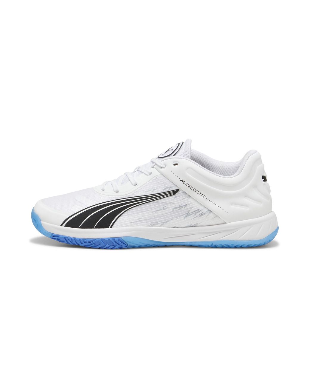 PUMA Accelerate Turbo Indoor Shoes in White for Men | Lyst