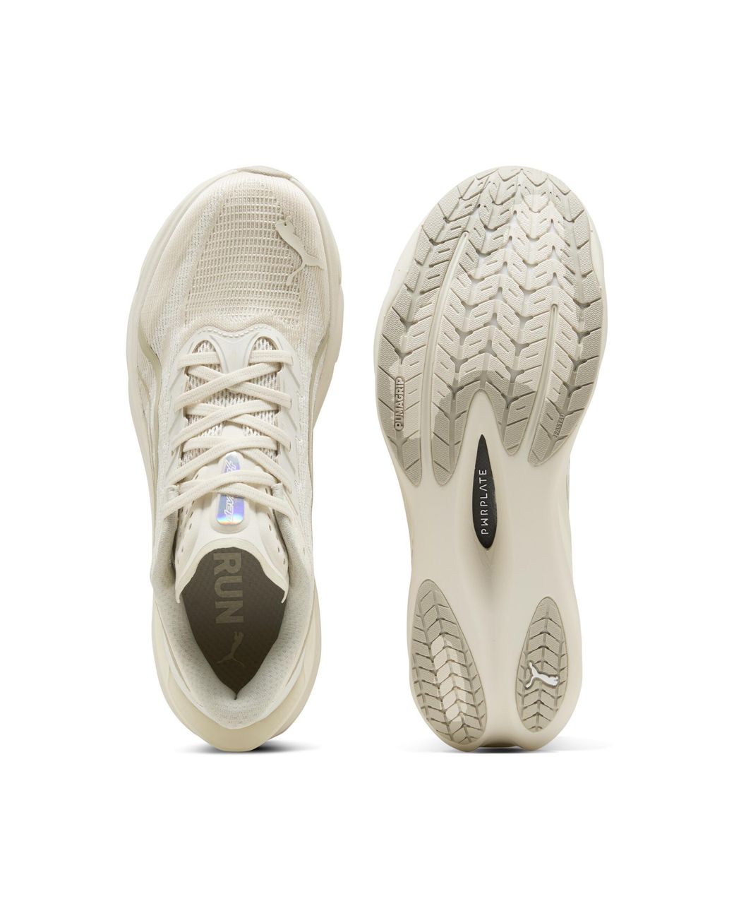 PUMA Deviate Nitroâ 4 Road Running Shoes in White for Men | Lyst