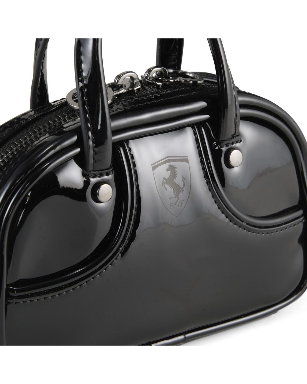 PUMA Scuderia Ferrari Micro Grip 1L Crossbody Bag in Black | Lyst