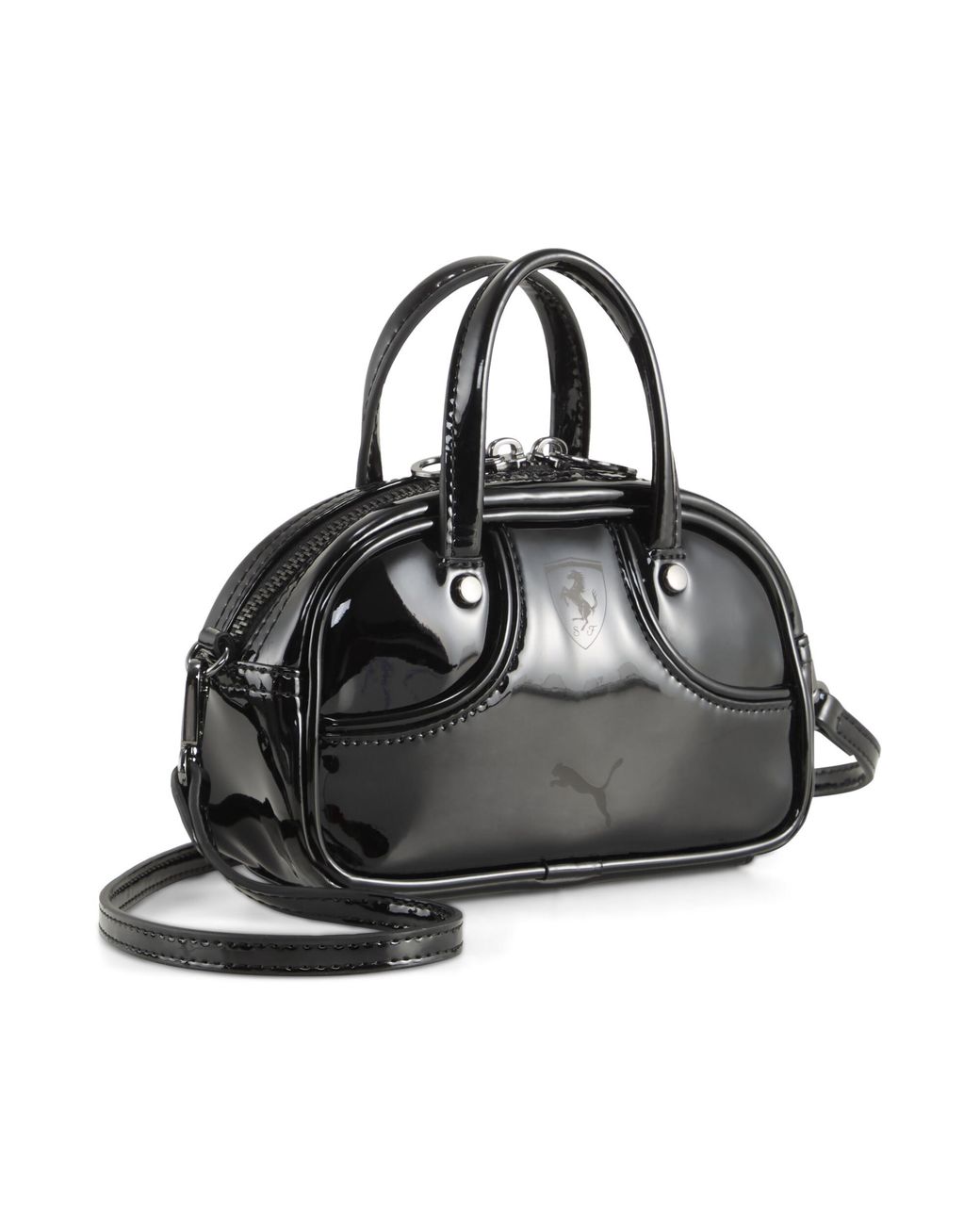 PUMA Scuderia Ferrari Micro Grip 1L Crossbody Bag in Black | Lyst