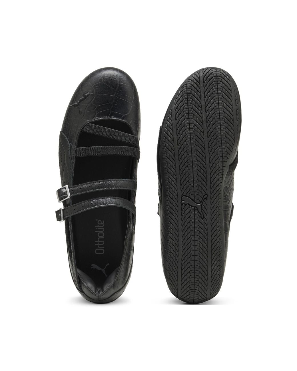 PUMA Speedcat Ballet Croc Print Sneakers in Black | Lyst UK