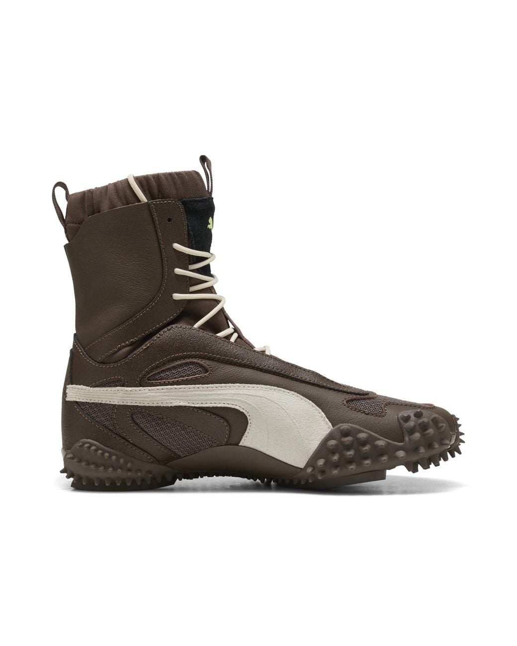 PUMA Mostro Mid Mid-Top Sneakers in Brown | Lyst