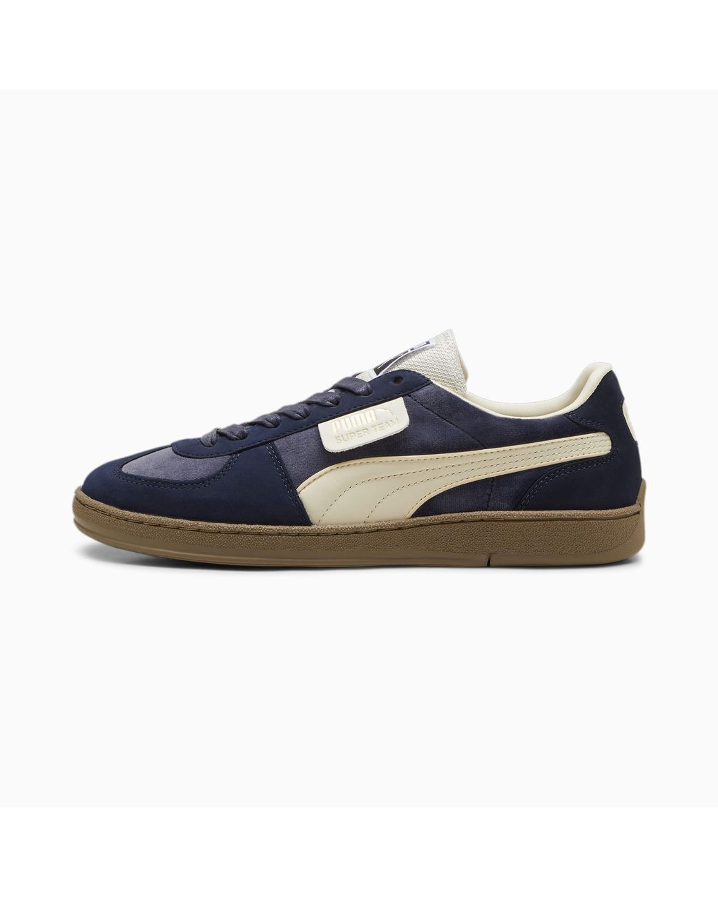 PUMA Super Team Velvet Sneakers in Blue | Lyst UK