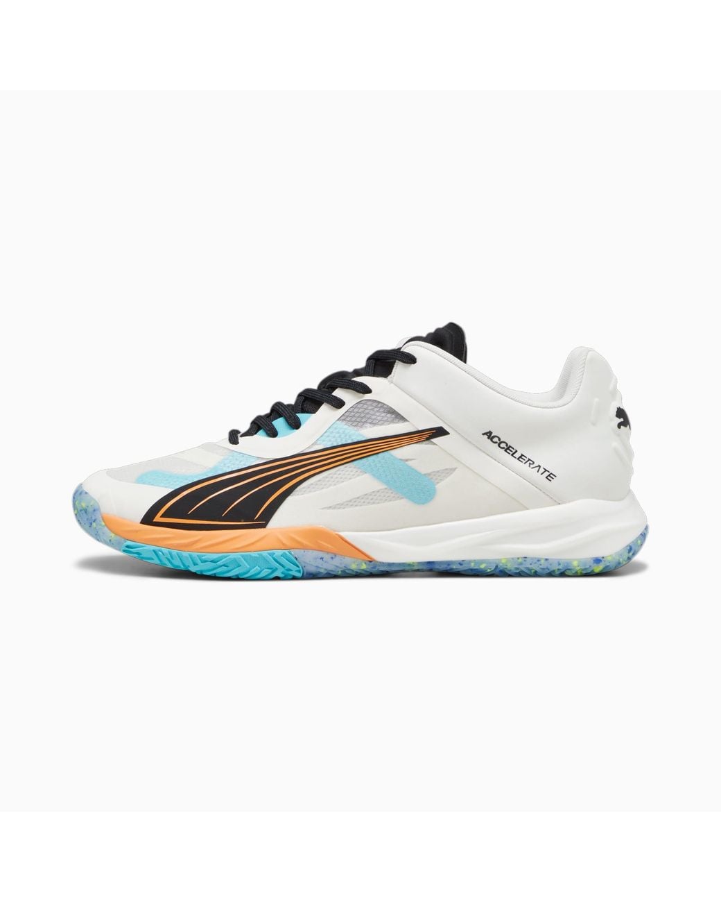 PUMA X First Mile Accelerate Nitro Sqd Handball Shoes in White | Lyst UK