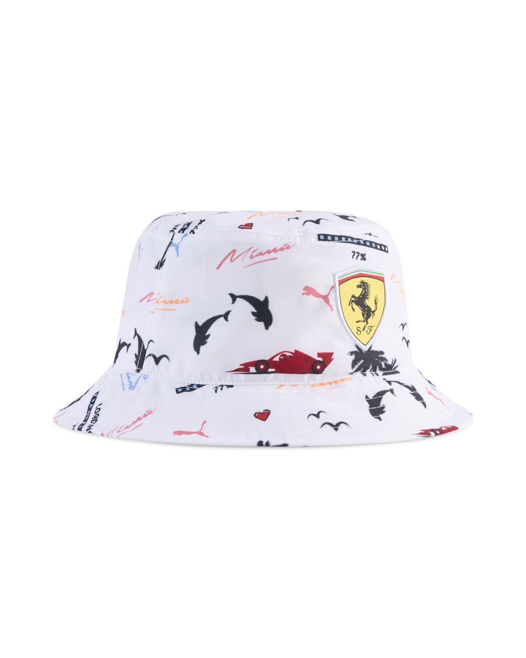 PUMA Scuderia Ferrari Bucket Hat in Blue | Lyst
