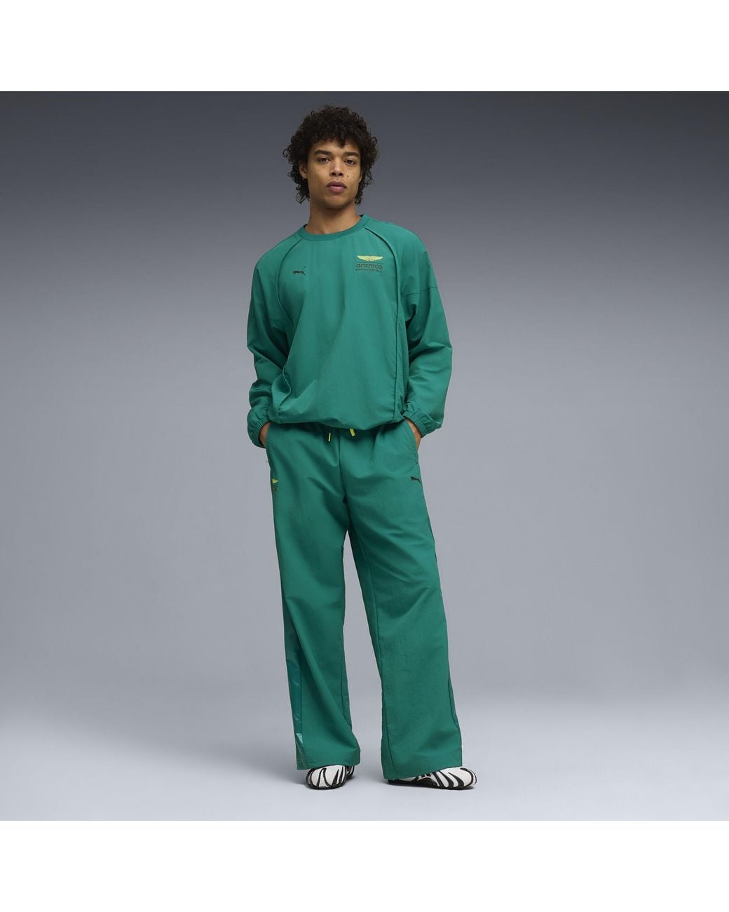 PUMA X Aston Martin Aramco F1Â Team Pants in Green for Men | Lyst
