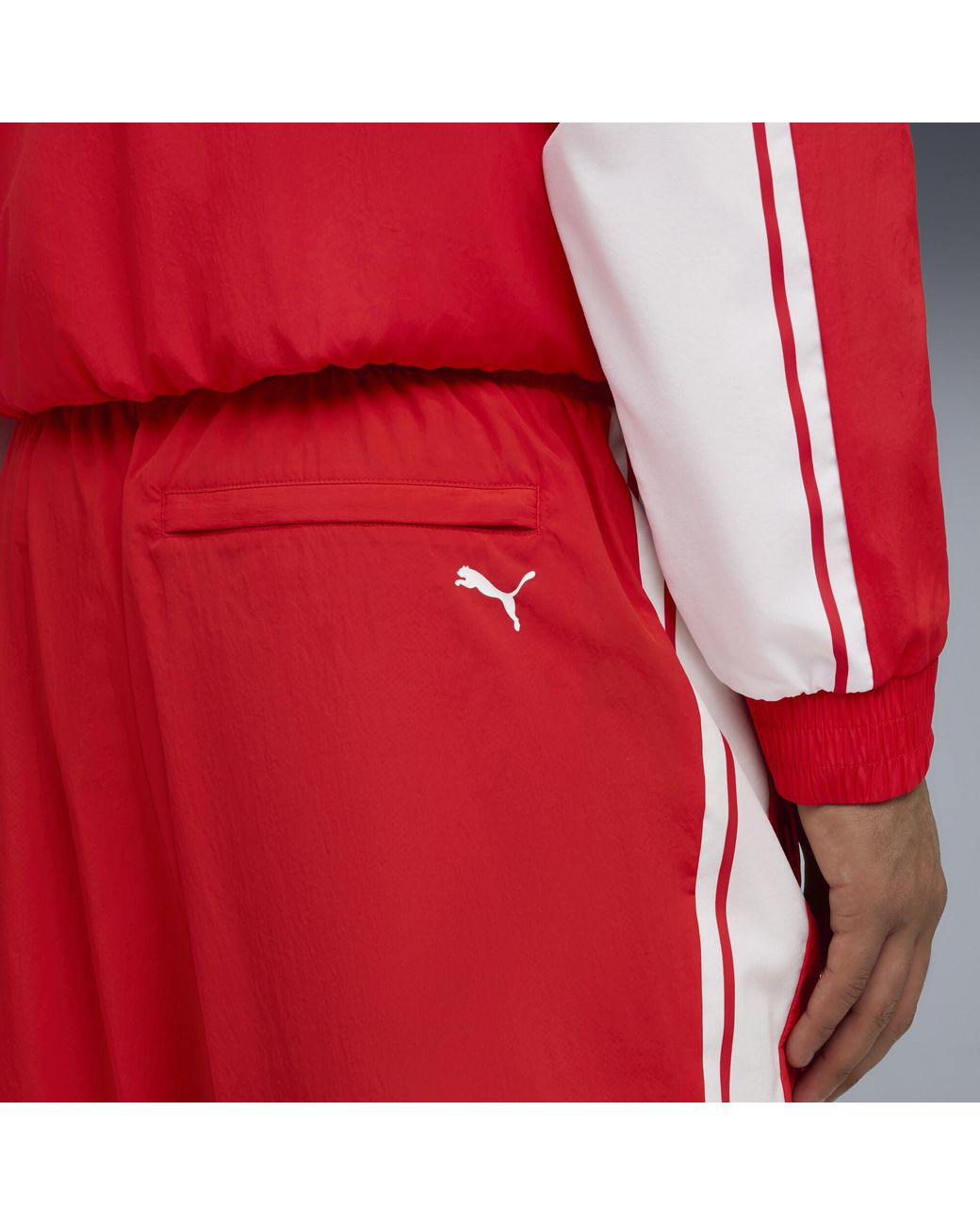 PUMA Scuderia Ferrari Hp Replica Drivers Authentic Track Pants in Red ...