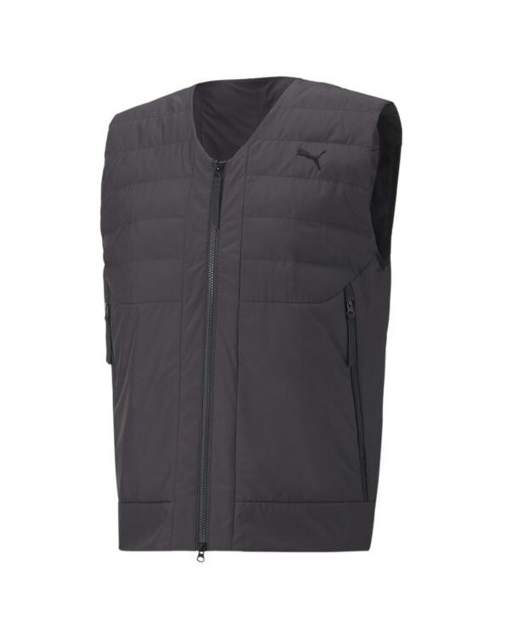 PUMA Tech Dc Primaloftâ Gilet in Black for Men | Lyst