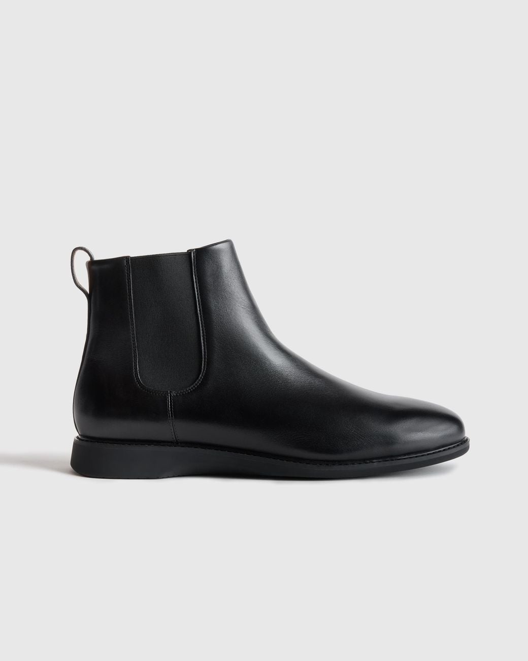 Quince Hybrid Crafted Leather Chelsea Boot, Italian Leather in Black ...