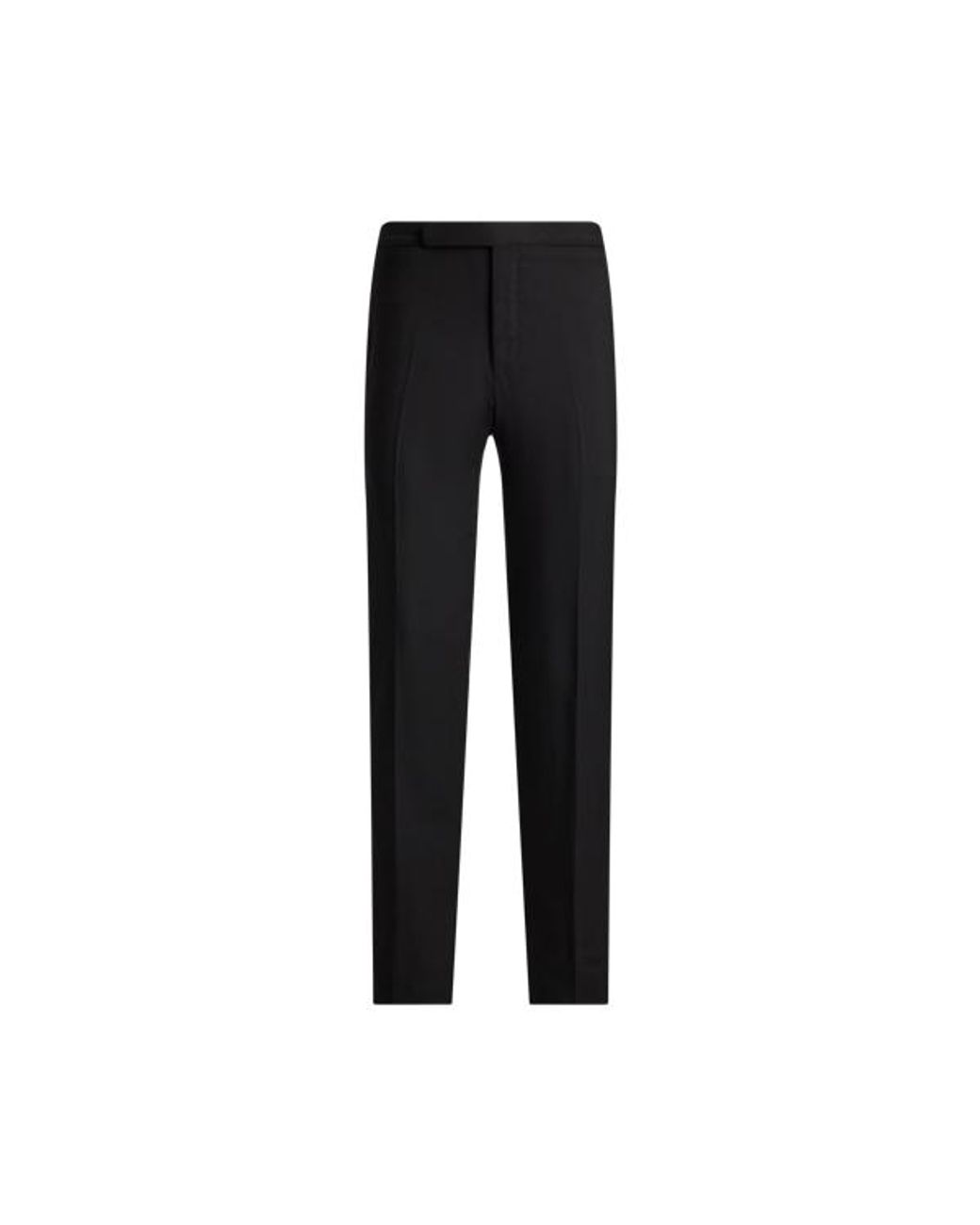 Ralph Lauren Gregory Hand-Tailored Tuxedo Trouser in Black for Men | Lyst