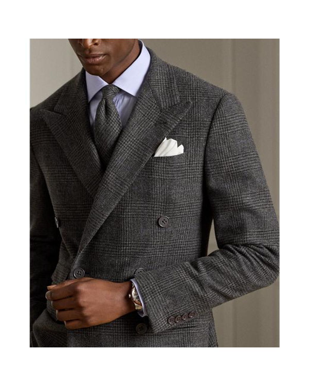 Ralph Lauren Kent Hand-Tailored Camel-Hair Jacket in Gray for Men | Lyst