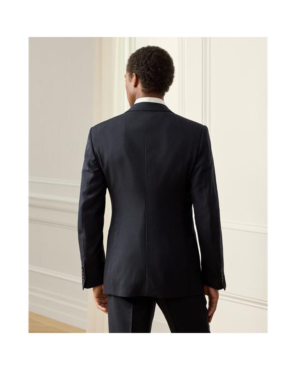 Ralph Lauren Gregory Hand-Tailored Peak Tuxedo in Blue for Men | Lyst