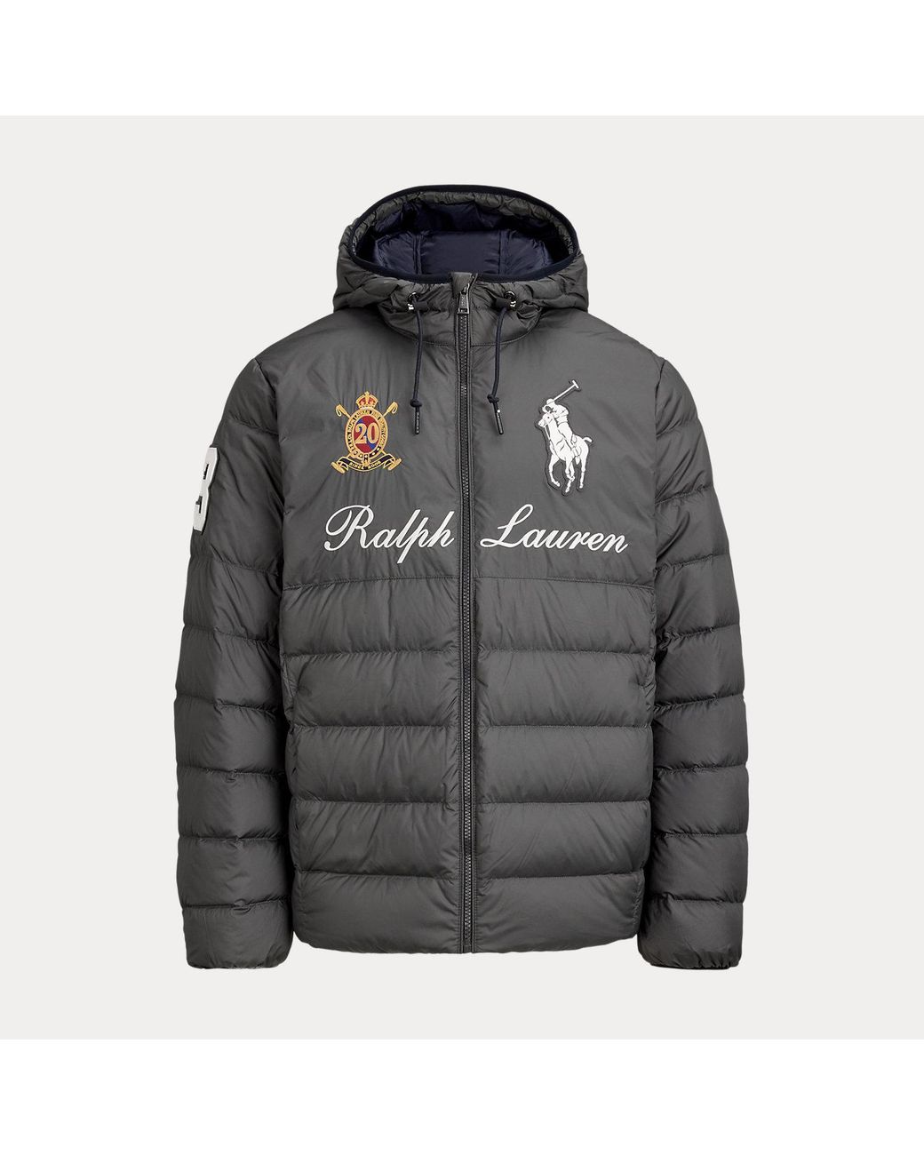 Ralph Lauren The Big Pony 20Th Anniversary Jacket in Grey for Men | Lyst UK
